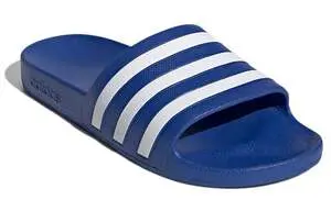 Adidas Adilette Aqua Slides - Blue/white