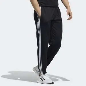 Adidas 3s Pants Stripe Lacing Bundle Feet Training Sports Pants - Black