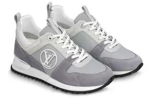 LOUIS VUITTON Run Away Sneakers - Grey/beige/white