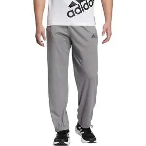 Adidas Logo Solid Color Sports Pants/trousers/joggers Autumn Gray - Multi-color
