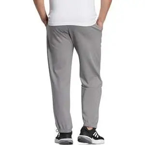 Adidas Logo Solid Color Sports Pants/trousers/joggers Autumn Gray - Multi-color