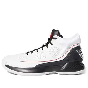 Adidas D Rose Mid Top Sneakers - White/black/red
