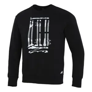 Adidas Crewneck Pullover With Graphic Print - Default Color