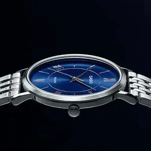 Casio Classic Analog Watch With Stainless Steel Strap