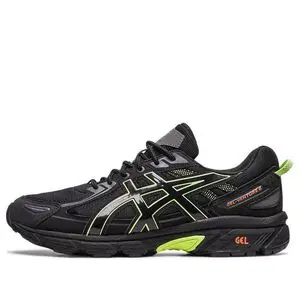 Asics Gel-venture 6 Trail Sneakers - Black/silver/green