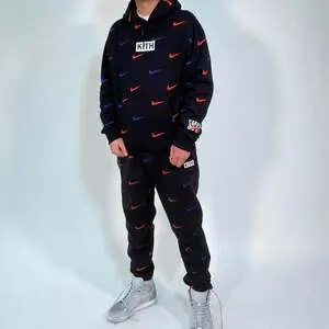 Kith X Nike New York Knicks Aop Hoodie