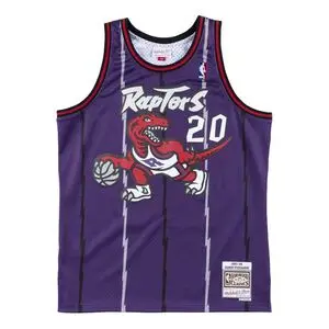 Mitchell & Ness Nba Toronto Raptors 1995-96 Road Swingman Jersey Damon Stoudamire 20 - Purple