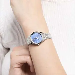 Casio Stainless Steel Analog Watch - Silverblue