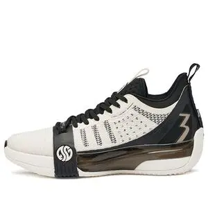 361 DEGREES Aaron Gordon X Zen 3 Mod 'yinyang' Sneakers - White/black
