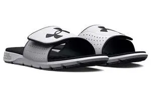 Under Armour Ignite Slides - White/black