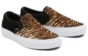 VANS Soft Suede Classic Slip-on - Black/yellow