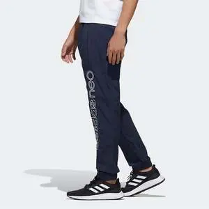 Adidas Neo M Ss Tp 2 Alphabet Logo Printing Sports Pants - Blue