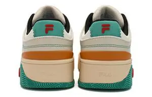 FILA FUSION Stack Skate Shoes - White/beige/red
