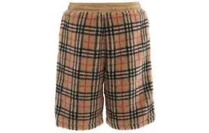 Burberry Other Plaid Patterns Printed Pants - Brown