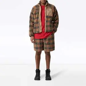 Burberry Other Plaid Patterns Printed Pants - Brown