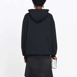 Balenciaga Embroidered Logo Hoodie