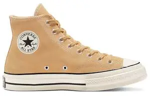 CONVERSE Chuck 70s High Top Suede Sneakers - Yellow/white