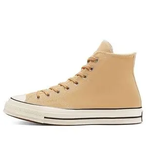 CONVERSE Converse Chuck 70s High Top Suede Sneakers Yellow/white