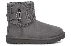 UGG Classic Solene Mini Boots - Grey