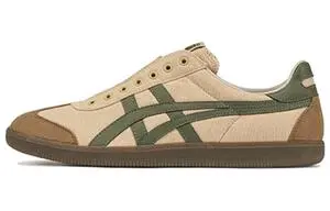 Onitsuka Tiger Tokuten Slip-on Sneakers - Beige/brown/green