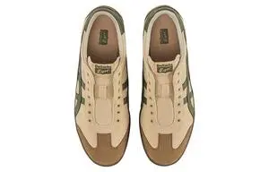 Onitsuka Tiger Tokuten Slip-on Sneakers - Beige/brown/green