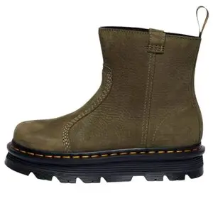 Dr. Martens Zebzag Rigger Boots - Dms Olive
