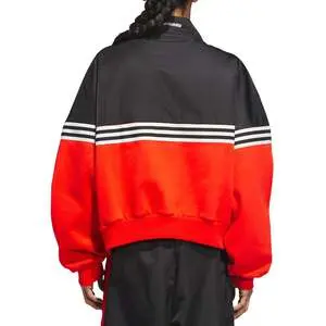 Adidas X Willy Chavarria Half Zip 'black Red