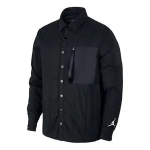JORDAN Air 23 Engineered Space Cotton Coach Jacket - Black