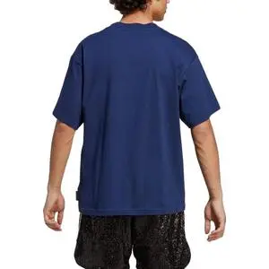 Adidas Blue Version Club T-shirt 'blue White