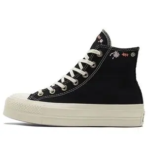 CONVERSE Chuck Taylor All Star Lift Platform High "embroidered Floral