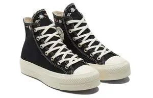 CONVERSE Chuck Taylor All Star Lift Platform High "embroidered Floral