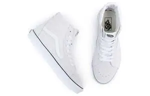 VANS Sk8-hi High Top Sneakers - Gray/white