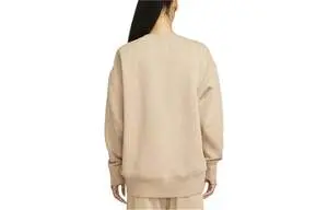 Nike Phoenix Fleece Crewneck Sweatshirt - Beige/brown