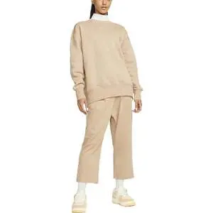 Nike Phoenix Fleece Crewneck Sweatshirt - Beige/brown