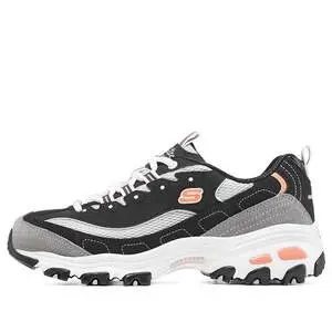 Sketchers D'lites 1.0 Athletic Sneakers - Black/white/gray