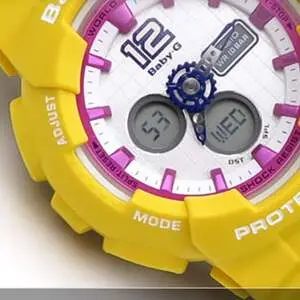 Casio Baby-g Chronograph Watch - Yellow