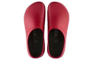 BIRKENSTOCK Super-birki Polyurethane Clogs - Red
