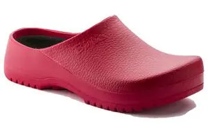 BIRKENSTOCK Super-birki Polyurethane Clogs - Red