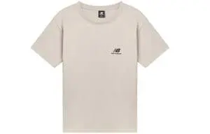 NEW BALANCE Graphic Print T-shirt - Beige/blue