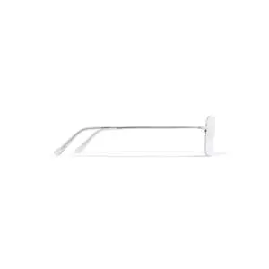 Balenciaga Rectangle Rimless Eyeglasses