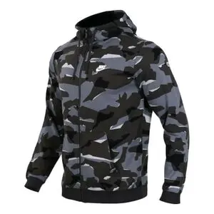 Nike Nsw Club Full-zip Hoodie Camouflage - Default Colorway