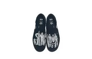 Adidas Star Wars Court Rallye Slip On Sneakers - Black