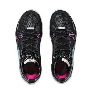 LI-NING Wade 808 Iii Ultra V2 'team No Sleep' Sneakers - Black/mint