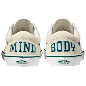VANS Old Skool "team Wellness Bone" Sneakers - Beige/green