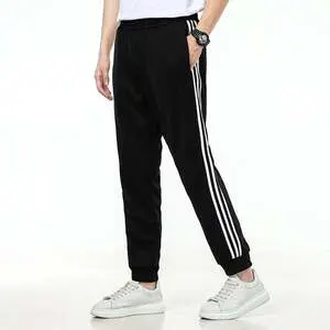 Adidas Side Stripe Training Sports Bundle Feet Long Pants
