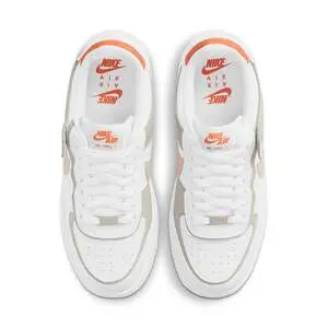 Nike Force 1 Low Shadow Sneakers - White/pink