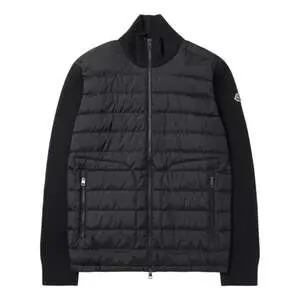 Moncler Padded Wool Cardigan Jacket