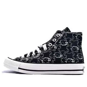 CONVERSE X Undercover X Addict Chuck Taylor All Star High 'teddy Bear - Black