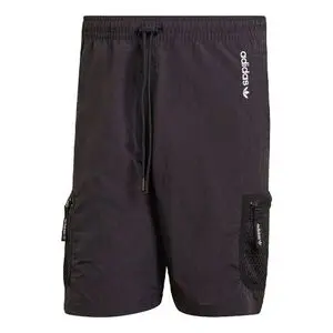 Adidas Originals Adv Wvn Shorts With Multiple Pockets - Black