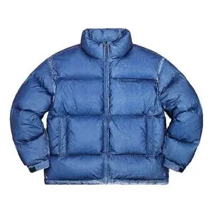 Supreme Reflective Speckled Down Jacket - Blue